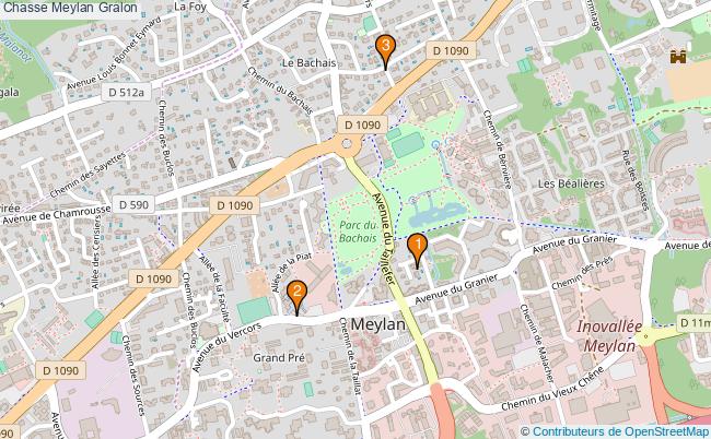 Chasse Meylan Associations chasse Meylan : 3 associations