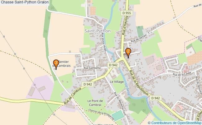 Chasse Saint-Python Associations chasse Saint-Python : 3 associations