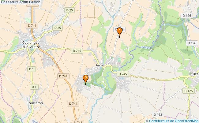 Chasseurs Ardin Associations chasseurs Ardin : 2 associations