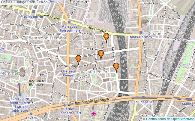 Château Rouge Paris Associations Château Rouge Paris : 5 associations