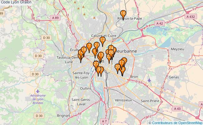 Code Lyon Associations code Lyon : 36 associations