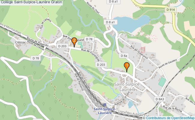 Collège Saint-Sulpice-Laurière Associations collège Saint-Sulpice ...