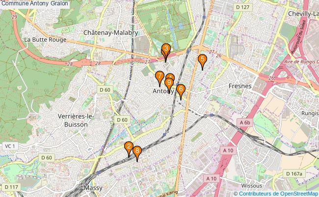 Commune Antony Associations commune Antony : 12 associations