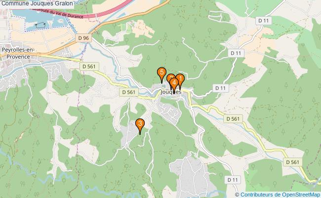 Commune Jouques Associations commune Jouques : 3 associations