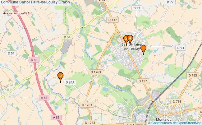 Commune Saint-Hilaire-de-Loulay Associations commune Saint-Hilaire-de-Loulay : 4 associations