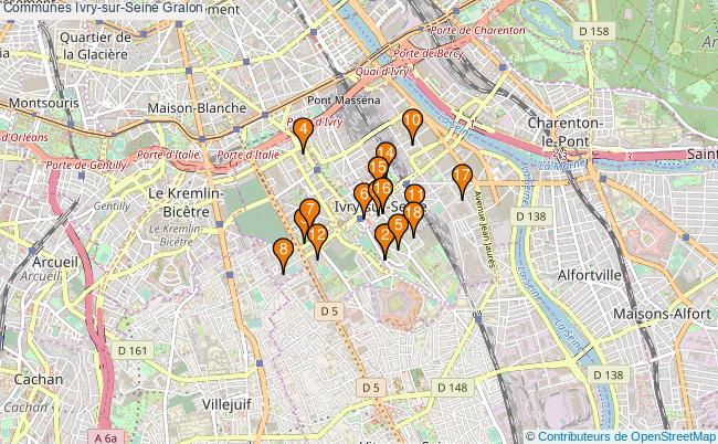 Communes Ivry-sur-Seine Associations communes Ivry-sur-Seine : 23 ...