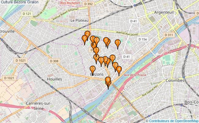 Culture Bezons Associations culture Bezons : 34 associations