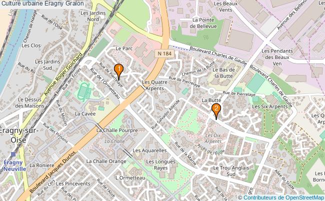 Culture urbaine Eragny Associations culture urbaine Eragny : 3 associations