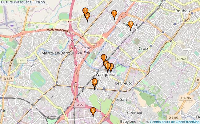 Culture Wasquehal Associations culture Wasquehal : 20 associations