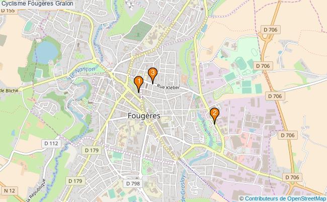 Cyclisme Fougères Associations Cyclisme Fougères : 3 associations