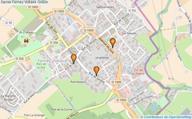 Danse Ferney-Voltaire Associations danse Ferney-Voltaire : 5 associations