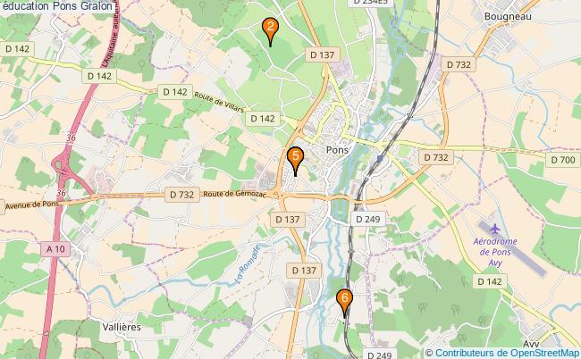 éducation Pons Associations éducation Pons : 6 associations