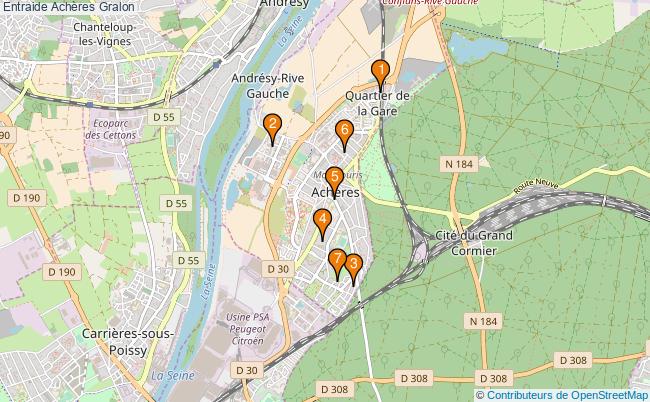 Entraide Achères Associations entraide Achères : 9 associations