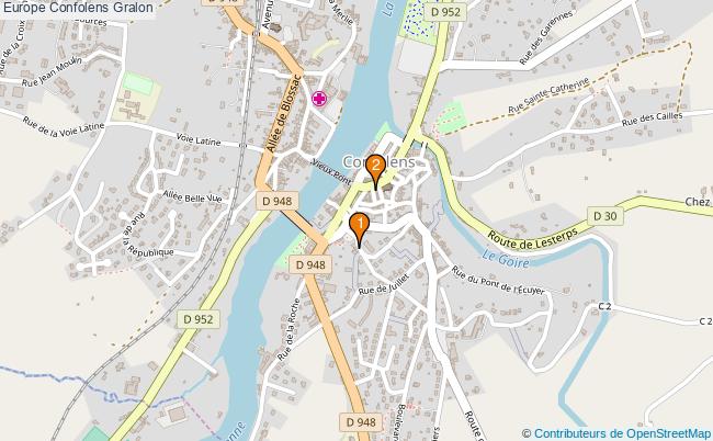 Europe Confolens Associations Europe Confolens : 2 associations