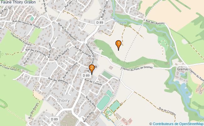 Faune Thoiry Associations faune Thoiry : 2 associations