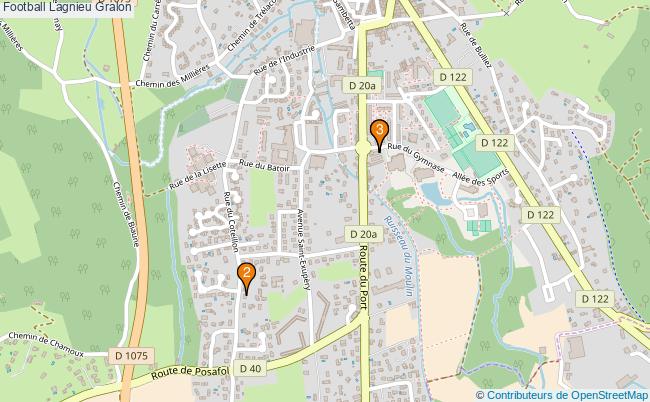 Football Lagnieu Associations football Lagnieu : 3 associations