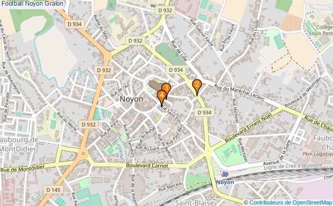 Football Noyon Associations football Noyon : 3 associations