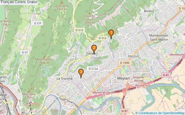 Français Corenc Associations français Corenc : 2 associations