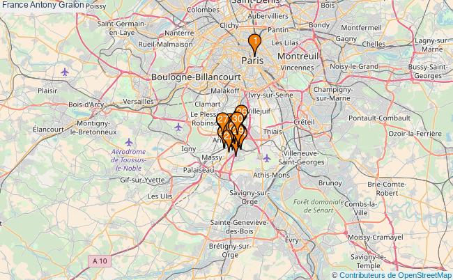 France Antony Associations France Antony : 89 associations