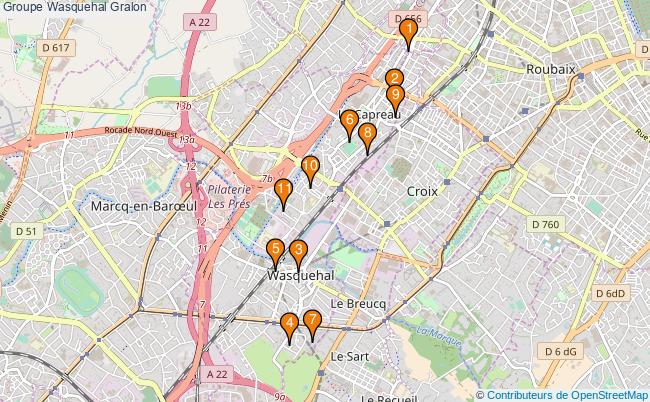 Groupe Wasquehal Associations groupe Wasquehal : 12 associations