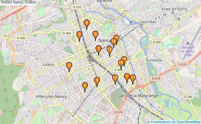 Institut Nancy Associations Institut Nancy : 15 associations