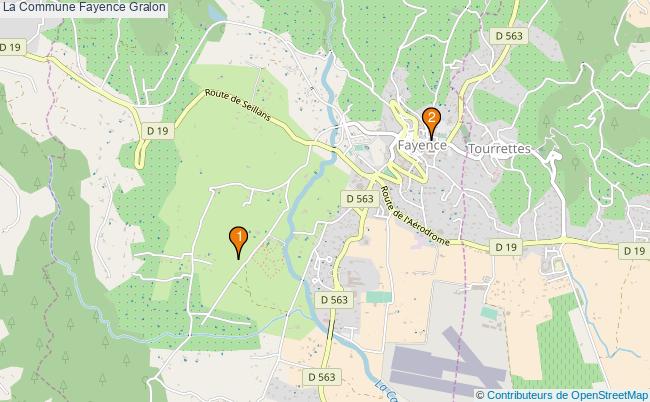 La Commune Fayence Associations La Commune Fayence : 3 associations