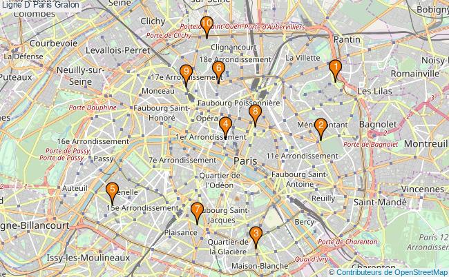 Ligne D Paris Associations ligne D Paris : 25 associations