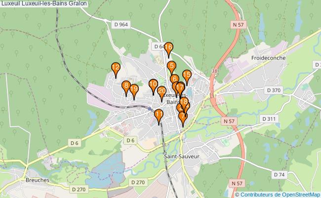 Luxeuil Luxeuil-les-Bains Associations Luxeuil Luxeuil-les-Bains : 21 ...