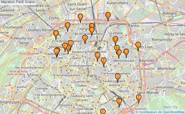 Migration Paris Associations migration Paris : 35 associations