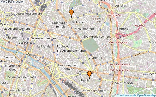 Mora Paris Associations Mora Paris : 2 associations