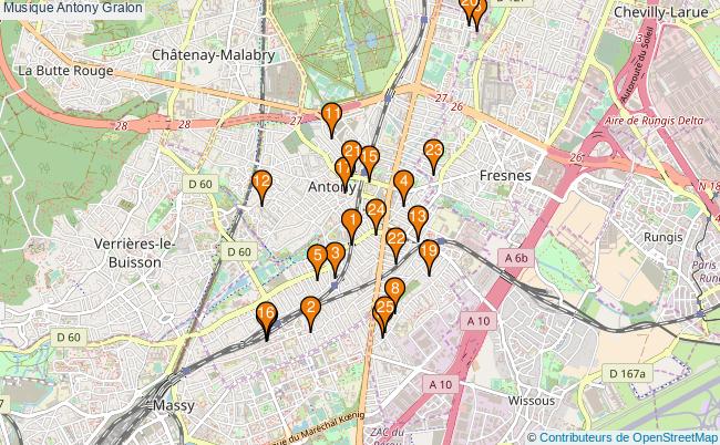 Musique Antony Associations musique Antony : 28 associations
