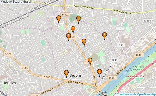 Musique Bezons Associations musique Bezons : 18 associations