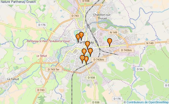 Nature Parthenay Associations Nature Parthenay : 11 associations