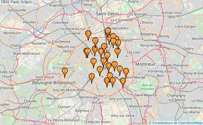 ONG Paris Associations ONG Paris : 229 associations