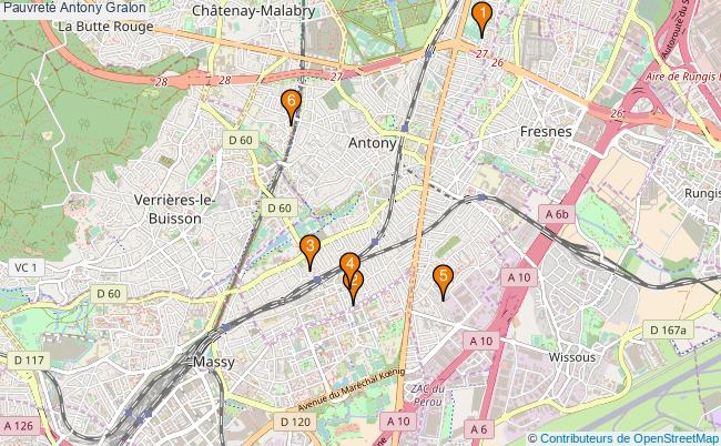 Pauvreté Antony Associations pauvreté Antony : 6 associations