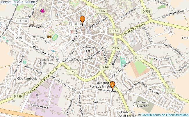 Pêche Loudun Associations pêche Loudun : 2 associations