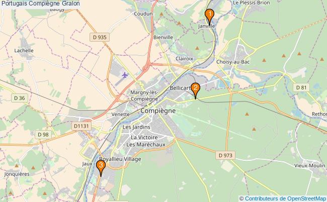 Portugais Compiègne Associations Portugais Compiègne : 3 associations