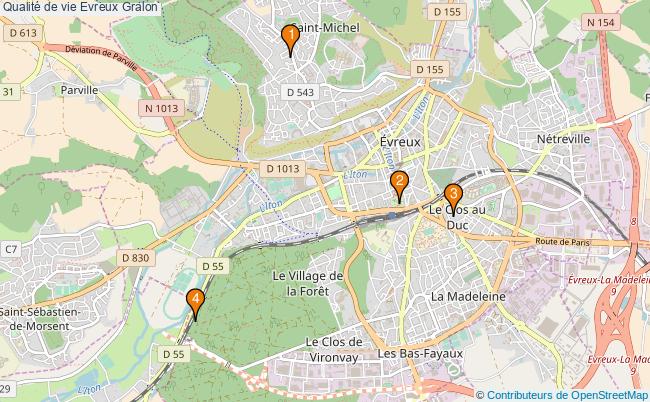 Qualité de vie Evreux Associations Qualité de vie Evreux : 3 associations