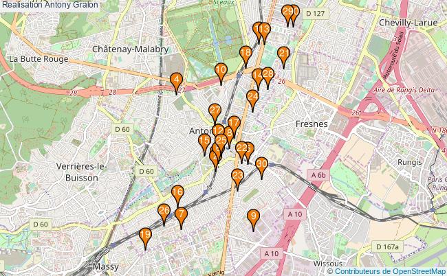 Realisation Antony Associations Realisation Antony : 61 associations