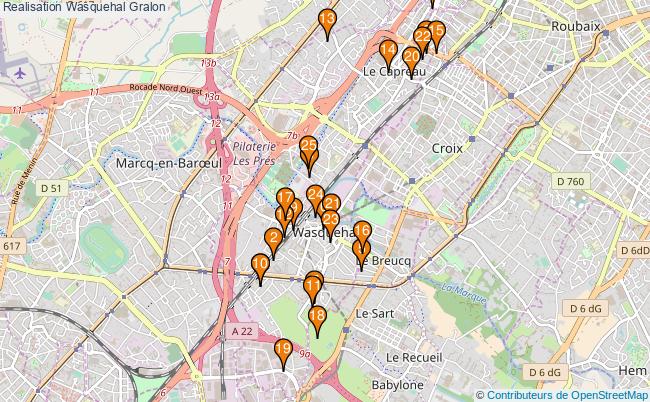 Realisation Wasquehal Associations Realisation Wasquehal : 30 associations