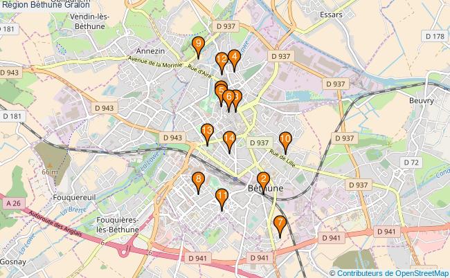 Région Béthune Associations région Béthune : 17 associations