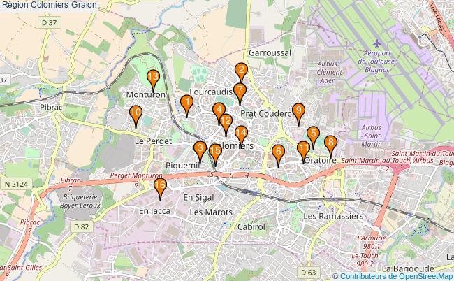 Région Colomiers Associations région Colomiers : 19 associations