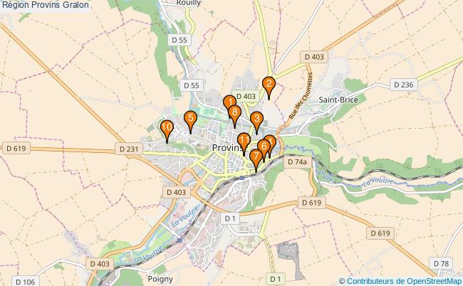 Région Provins Associations région Provins : 11 associations