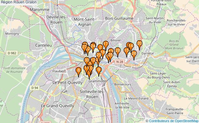 Région Rouen Associations région Rouen : 106 associations