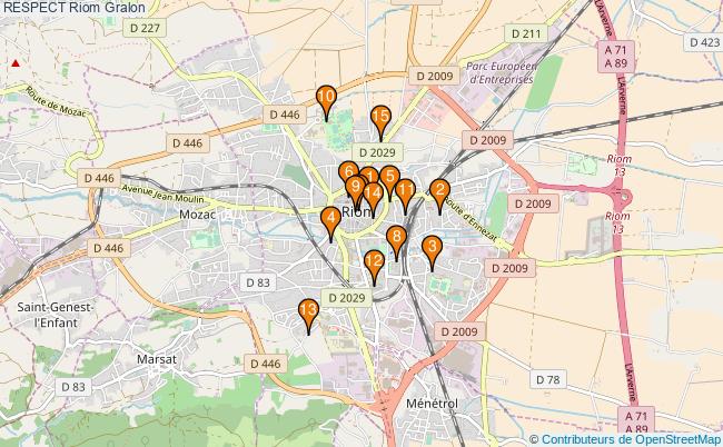 RESPECT Riom Associations RESPECT Riom : 12 associations