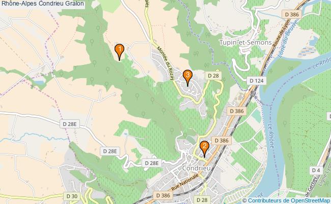 Rhône-Alpes Condrieu Associations Rhône-Alpes Condrieu : 3 associations