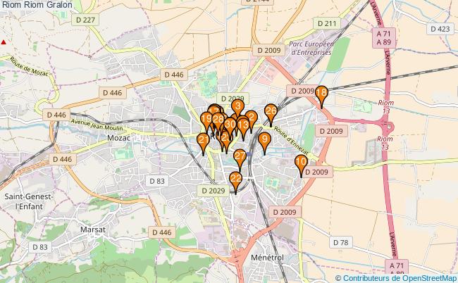 Riom Riom Associations Riom Riom : 73 associations