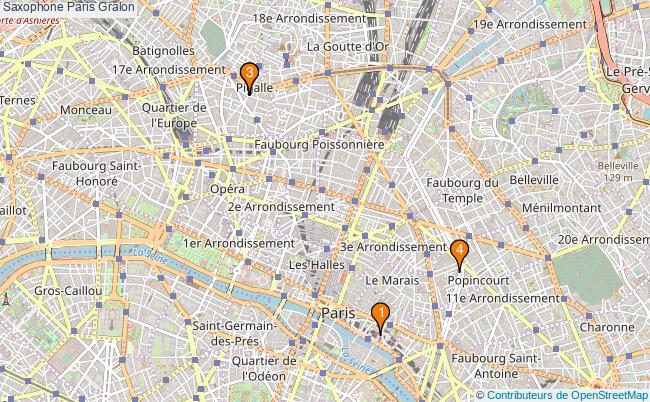 Saxophone Paris Associations saxophone Paris : 5 associations