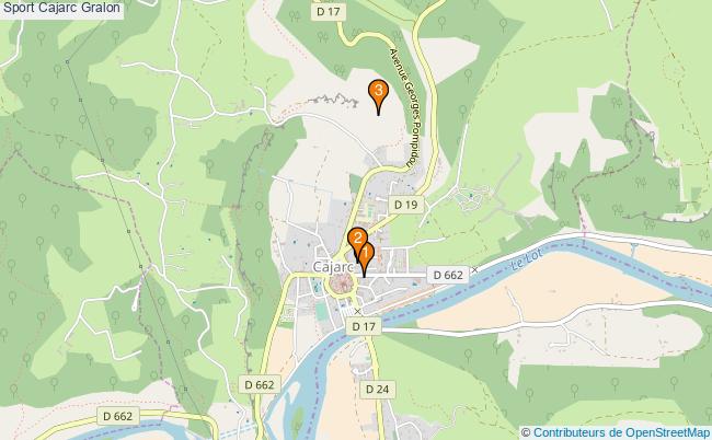 Sport Cajarc Associations Sport Cajarc : 3 associations