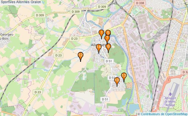 Sportives Allonnes Associations Sportives Allonnes : 14 associations